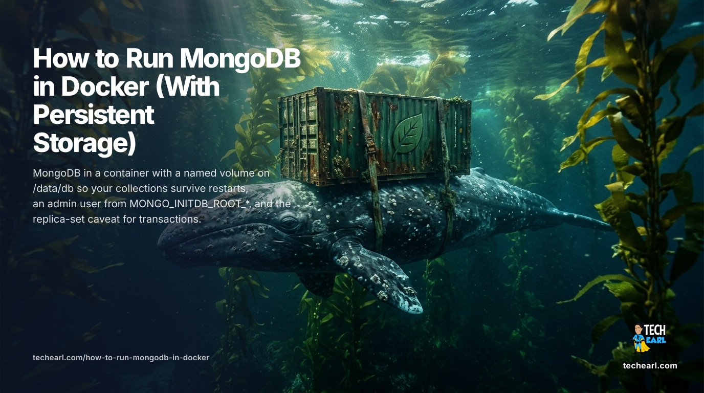 How to Run MongoDB in Docker (With a Persistent Volume)